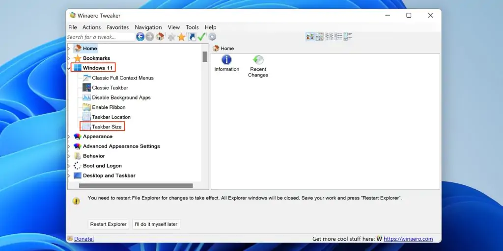 How to Reduce the Taskbar Size in Windows 11 | № 67126 | Technologies