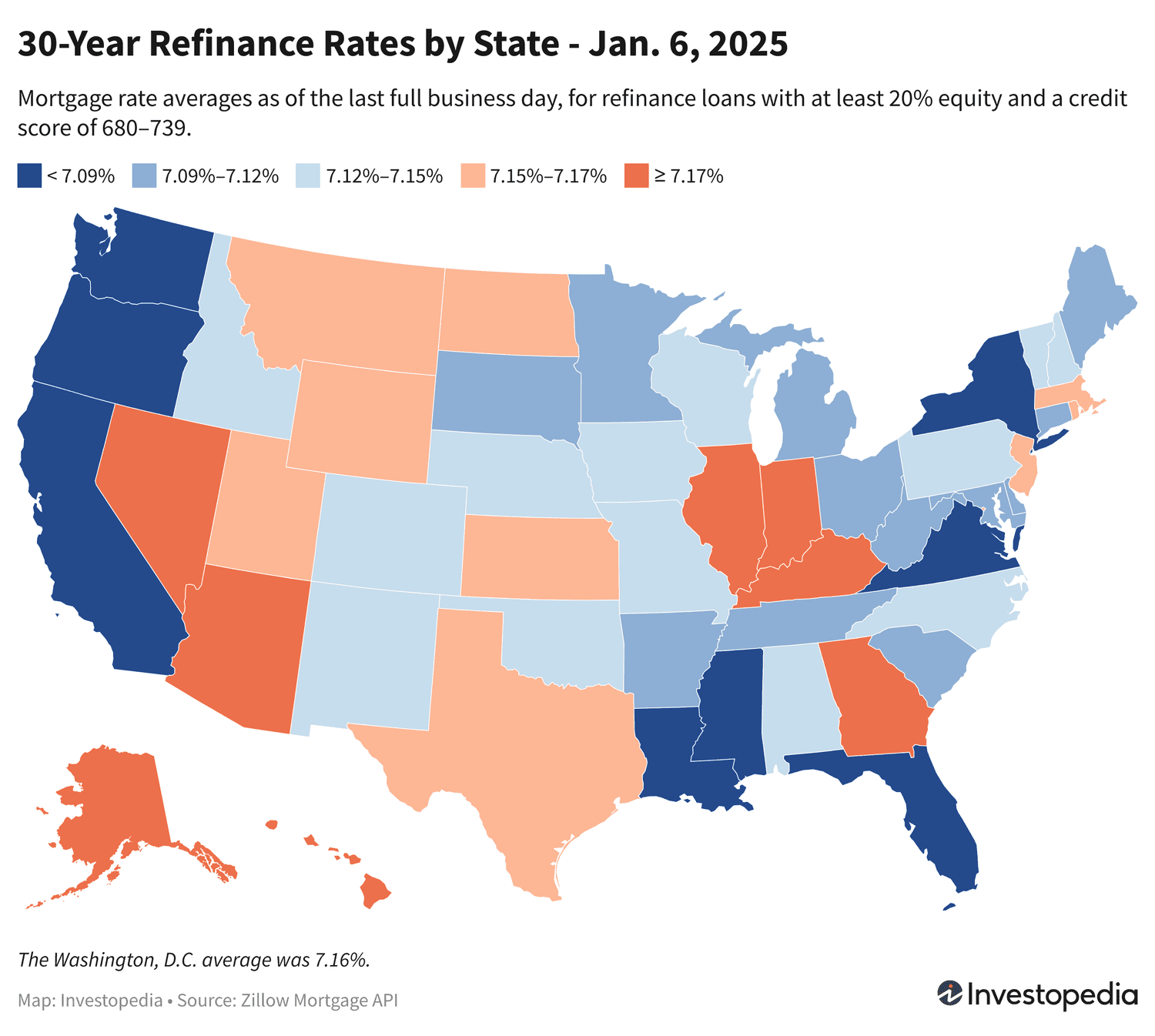 2025 Mortgage Refinance Rates by State – Updated January 6, 2025 ...