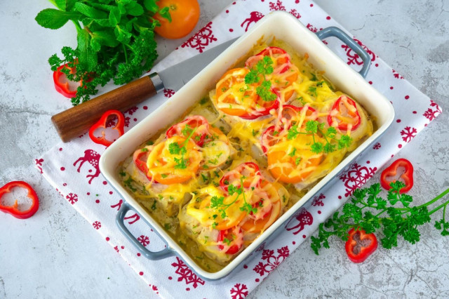 Delicious Baked Fish with Tomatoes and Cheese: A Simple, Flavorful ...